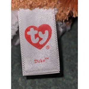 Ty | Toys | Ty Beanie Boo Plush Duke The Dog Stuffed Animal Brown White ...